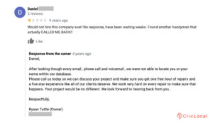 How to Respond to Your 1-Star Reviews (With Examples) - OneLocal