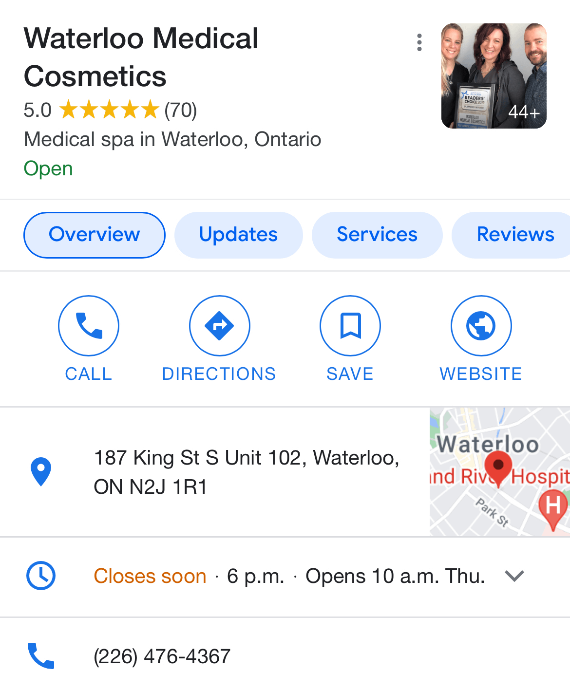 Waterloo Medical Cosmetics - OneLocal